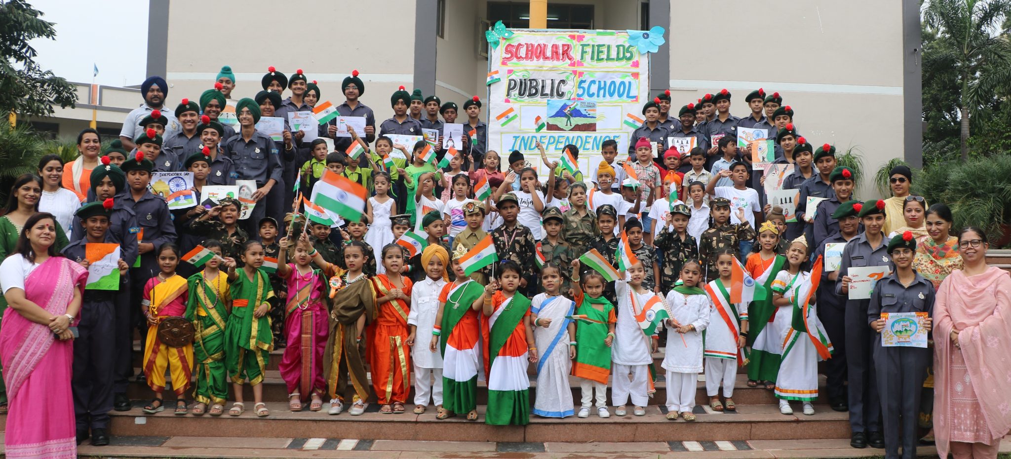 Scholar Fields Public School Celebrates 79th Independence Day with ...